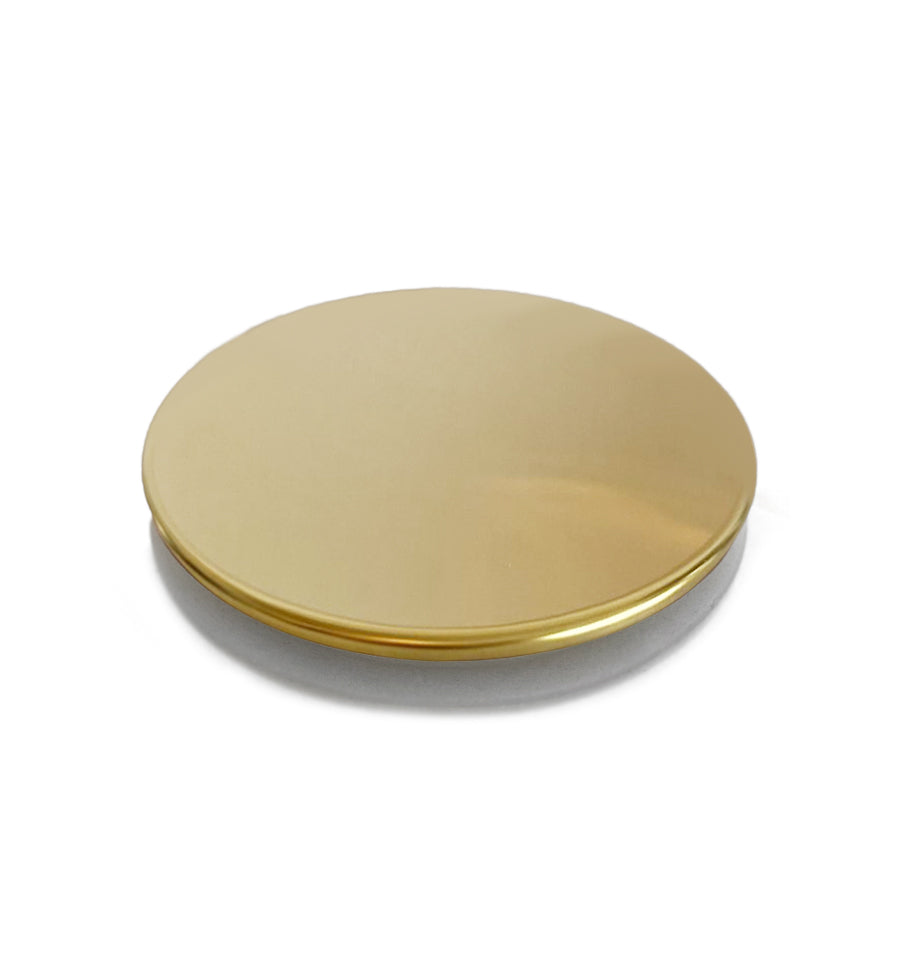 Gold Tumbler Metal Lid 8cm
