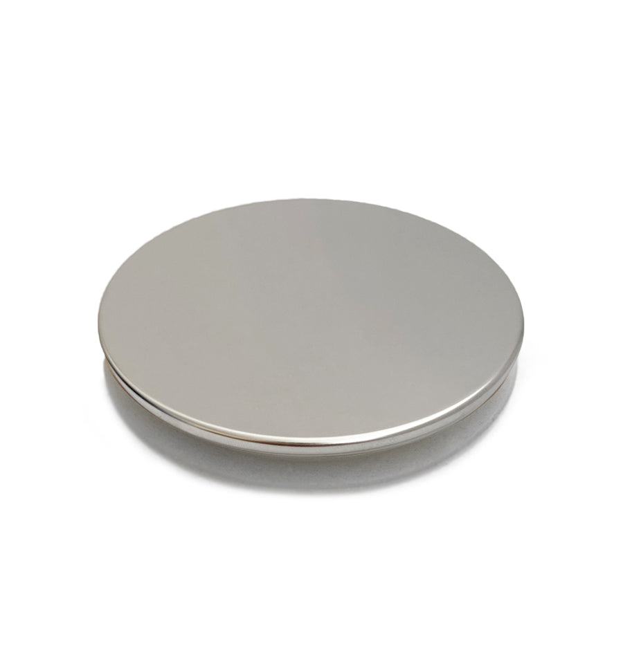Silver Tumbler Metal Lid 8cm