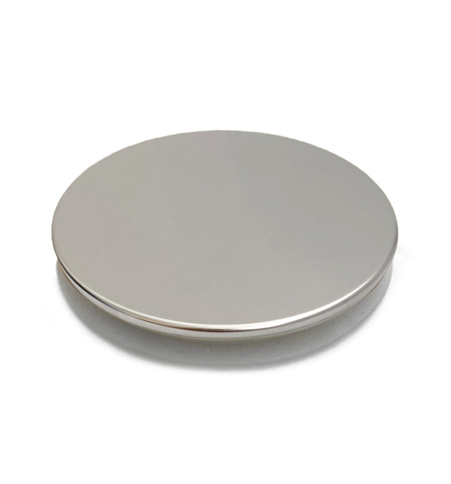 Silver Tumbler Metal Lid 9cm