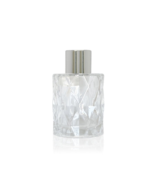 50ml Beautiful Diamond Cut Diffuser Bottle - NZ Candle Supplies